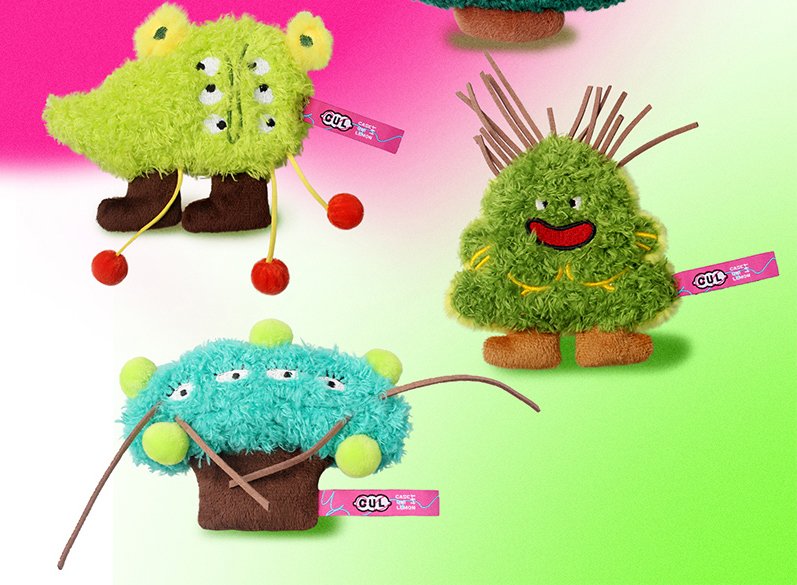 Catnip Toys Set - #Green Monsters – Pewos